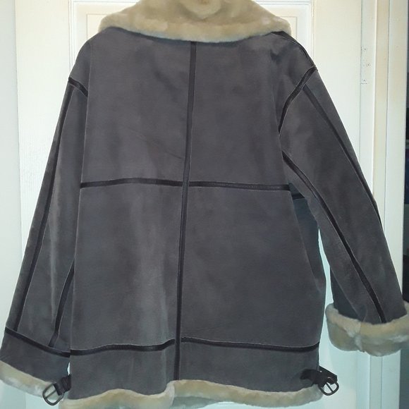 Komitor | Jackets & Coats | Komitor Womens Brown Leather Jacket With ...